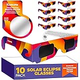 Solar Eclipse Glasses Approved 2024, (10 Pack) CE and ISO Certified ...