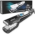 Amazon.com : MKBOO Hair Straightener with Steam, Salon Professional Nano Titanium Ceramic Steam ...