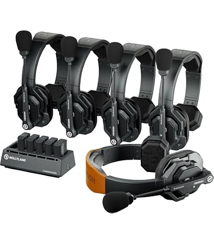 Eartec Headset Accsoon Como SE 2.4GHz Full-Duplex Wireless Intercom ...