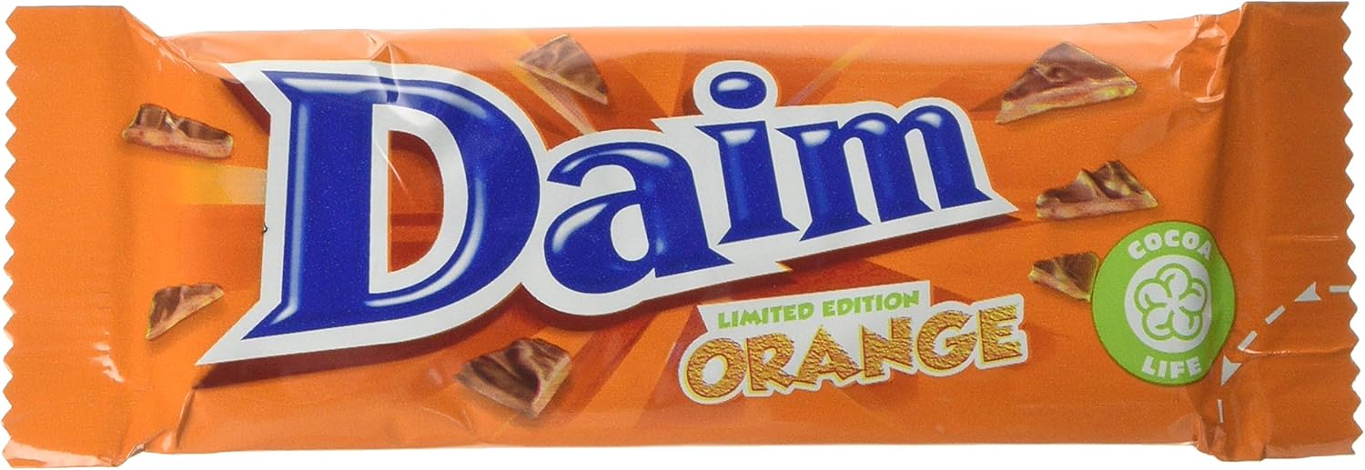 Daim Orange Chocolate Bar New Limited Edition Multipack 3 x 28g: Amazon ...