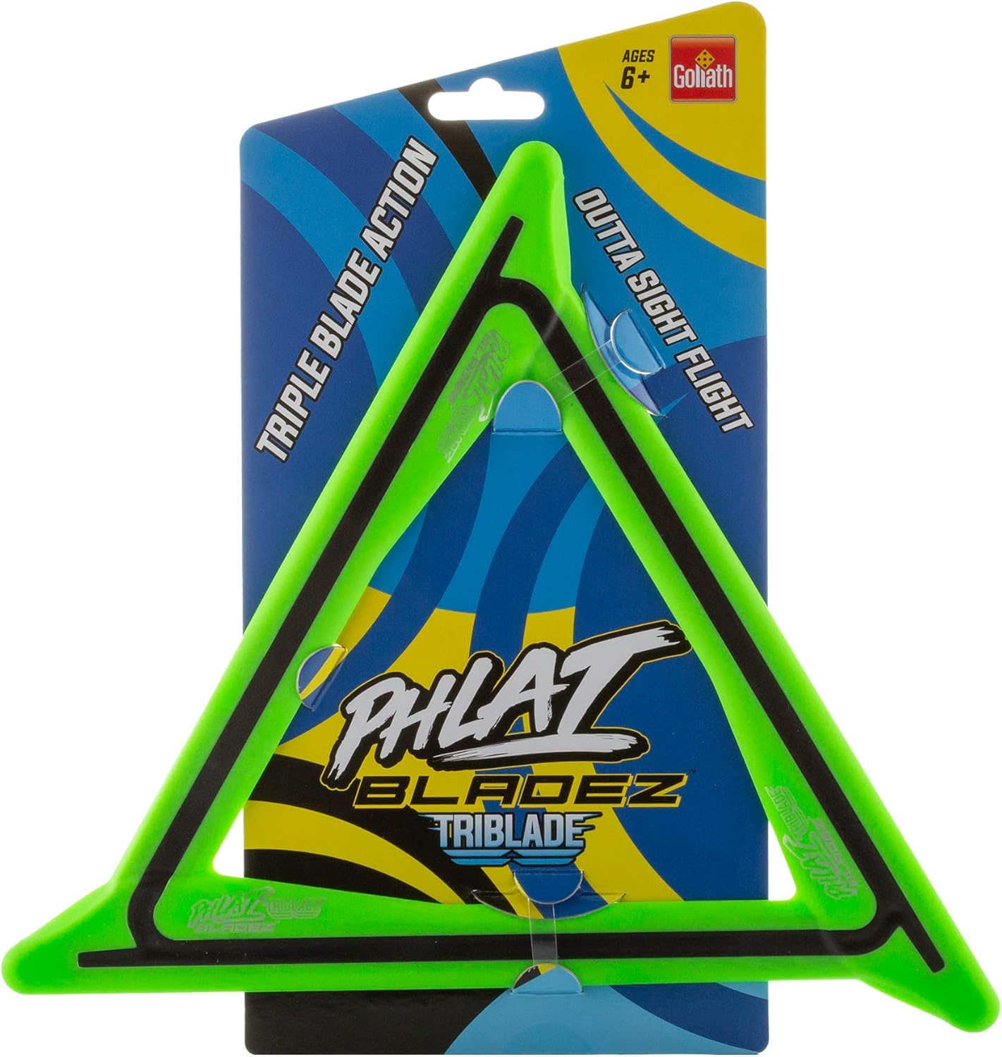 Wahu Triblade, Outdoor Flying Ring with Soft Grip for Boys and Girls ...