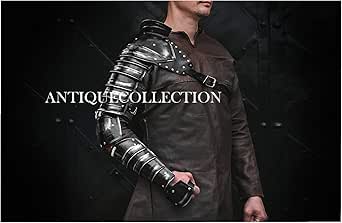 Amazon.com: Medieval Single Pauldron Metal Sleeve Shoulder Arm Armor ...