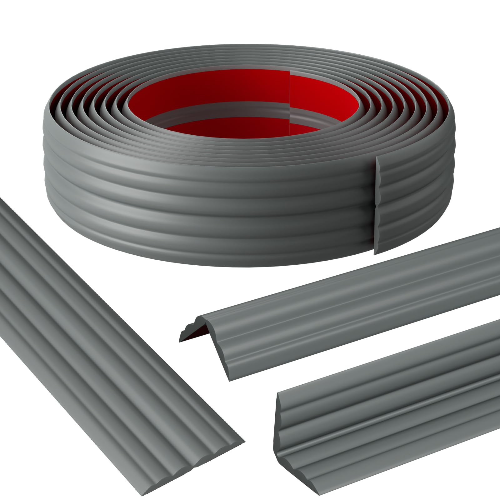 Elvone Wall Corner Protector & Edge Guard?Peel and Stick Wall Trim ...