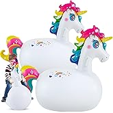 Amazon.com: Hiboom Giant Inflatable Hopping Toys 51 Inch Bouncer Animal ...