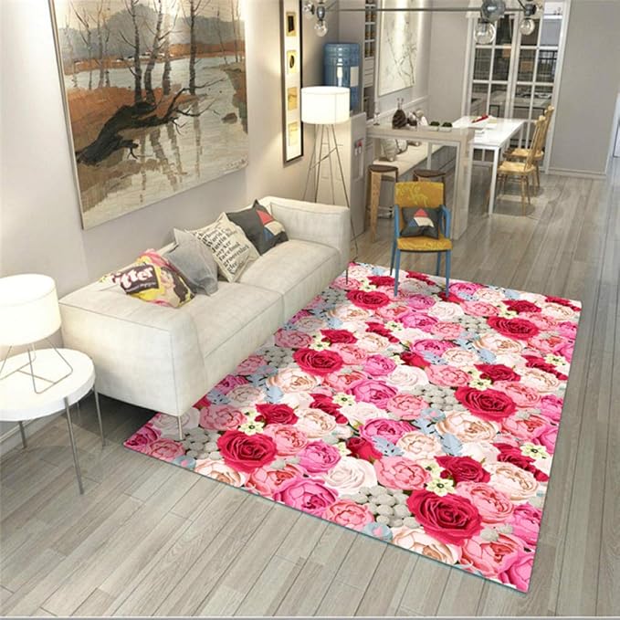 YXISHOME Alfombra Moderna Extra Grande Alfombra de Piso de 6 mm de ...