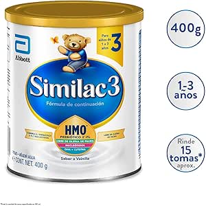 Similac | Etapa 3, Fórmula Infantil con Hierro para Niños de 1 a 3 Años ...