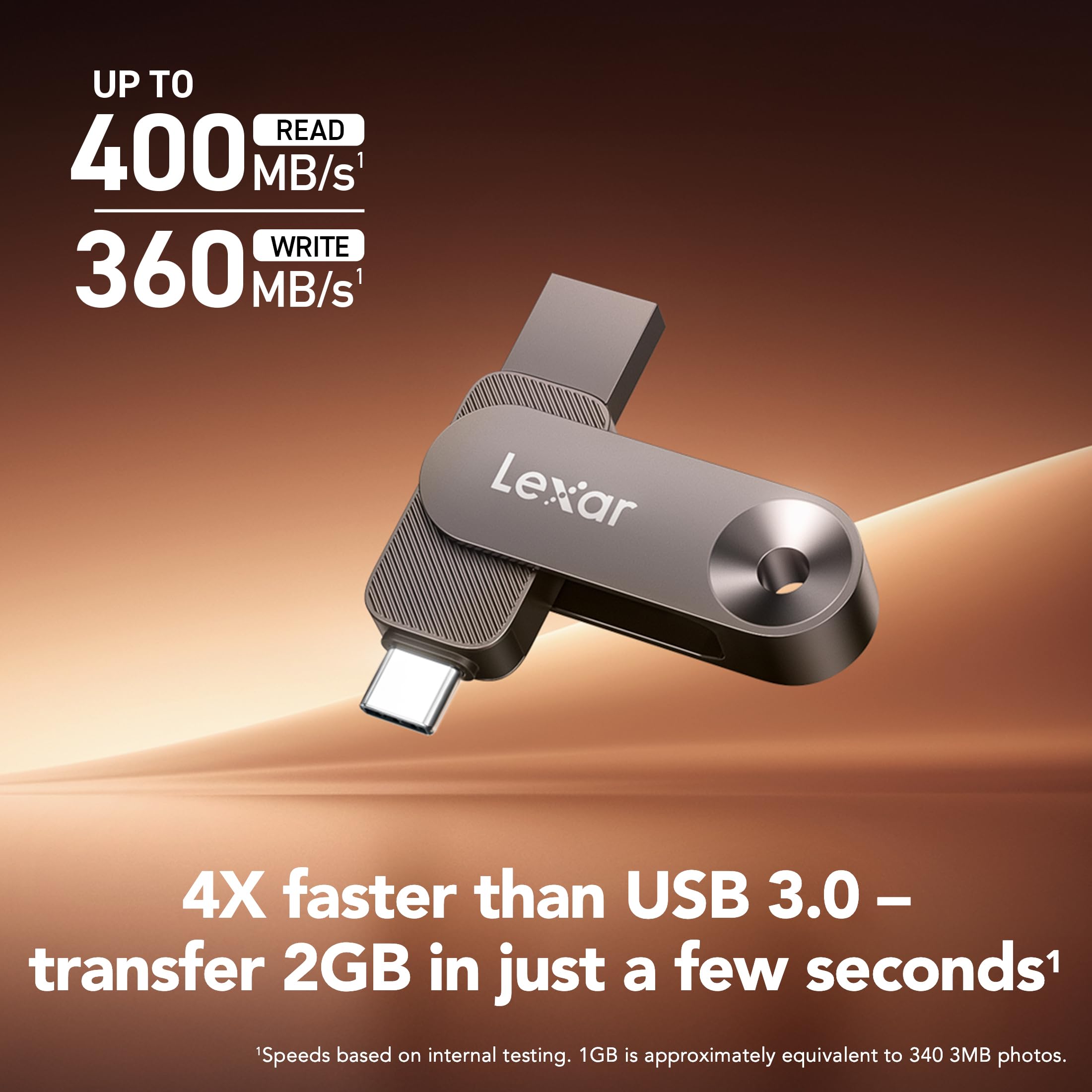 Mua Lexar 128GB Solid State Dual Drive D500 USB 3.2 Gen 1, for USB Type ...