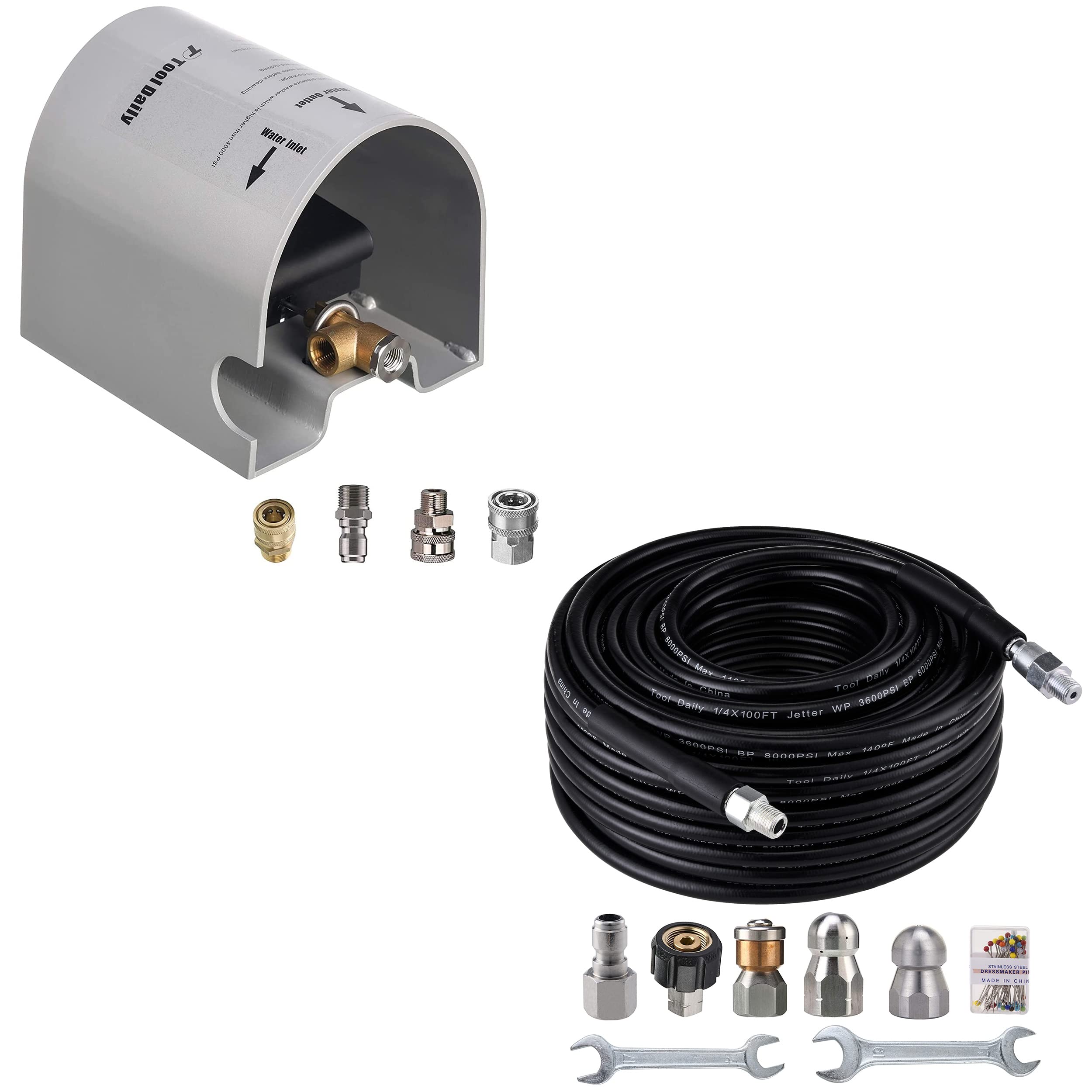 Mua Tool Daily Pressure Washer Foot Valve for Sewer Jetter Kit, Sewer ...