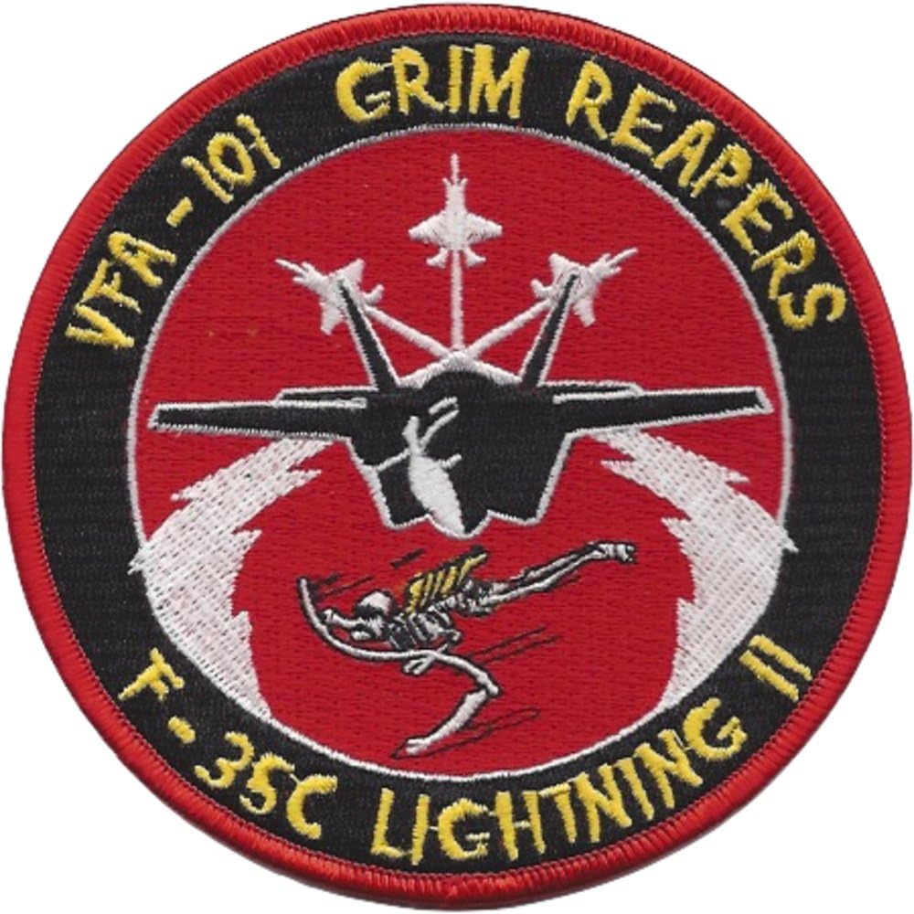 Amazon.com: VFA-101 Fighter Attack Squadron F-35C Patch: Clothing