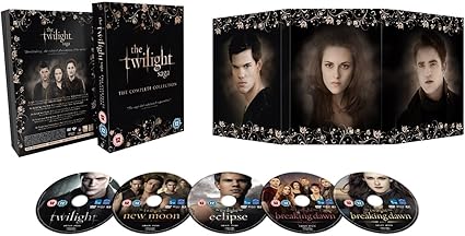 The Complete Twilight Movies 1 - 5 DVD Collection: Twilight / New Moon ...
