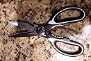 Amazon.com: NOVASKO Premium Heavy Duty Kitchen Shears (Black/White ...