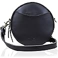 Leather Crossbody Bags for Women Trendy Circle Cross Body Shoulder Bag ...