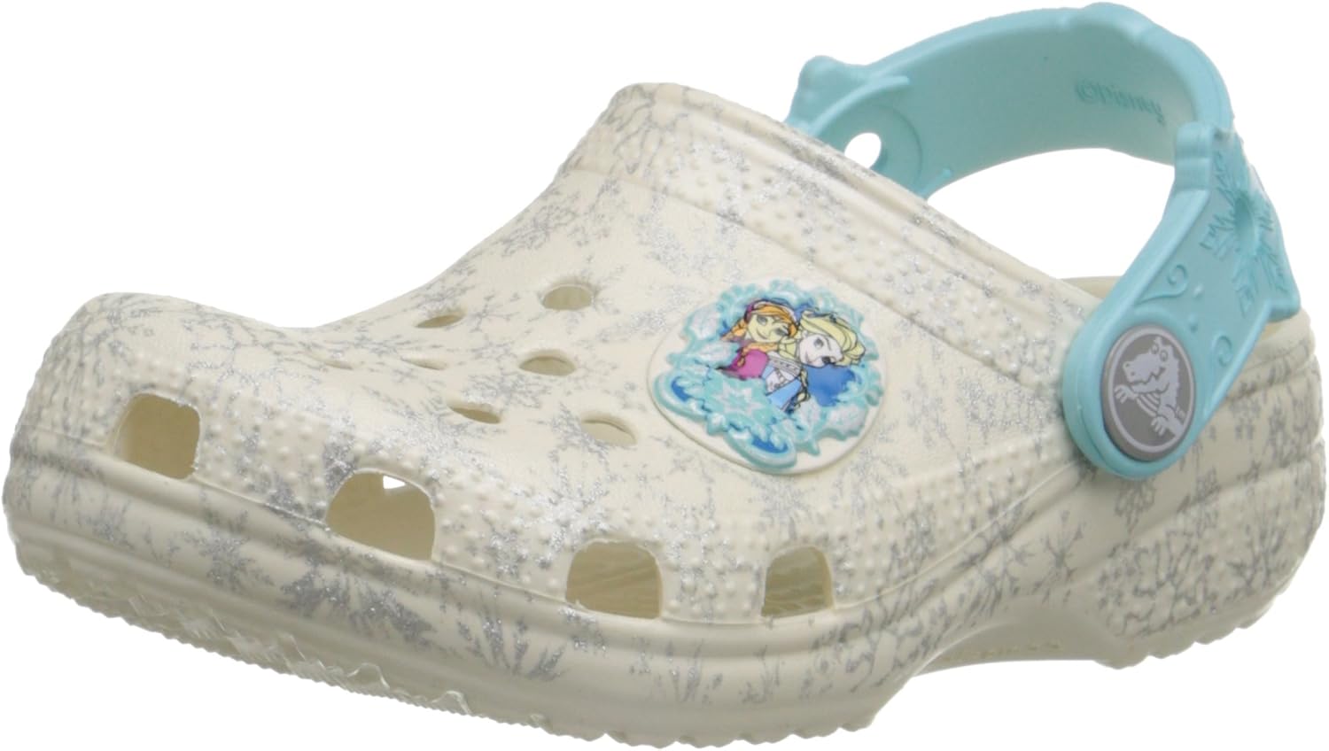 Crocs Classic Frozen Clog K, Sandalias con Punta Cerrada para Niñas ...