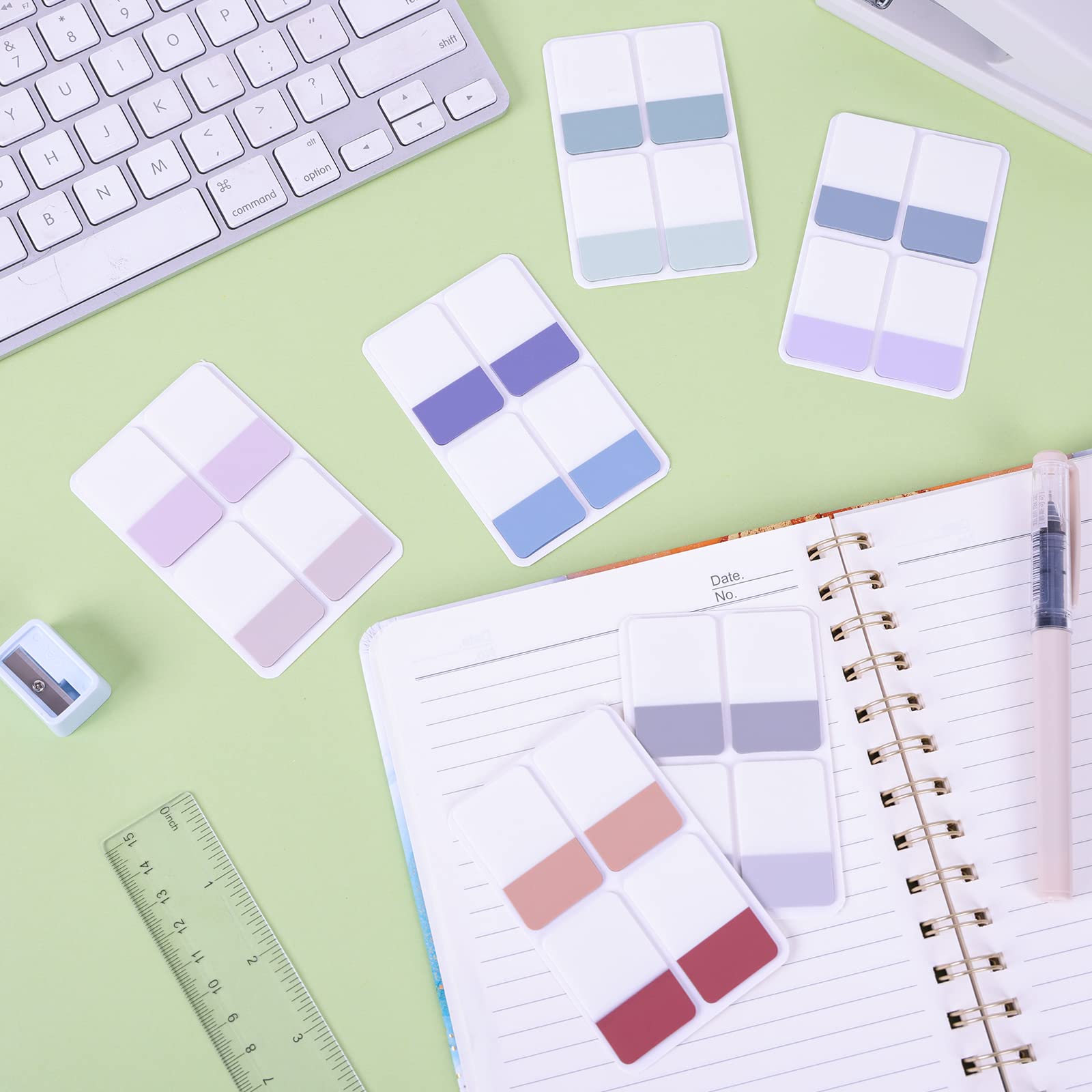 Mua EOOUT 480 Pieces Sticky Tabs, Writable and Repositionable Filing ...