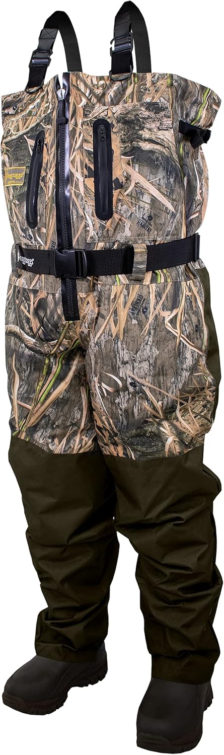 FROGG TOGGS Men's Grand Refuge 3.0 Zip Front, Bootfoot Hunting Wader ...