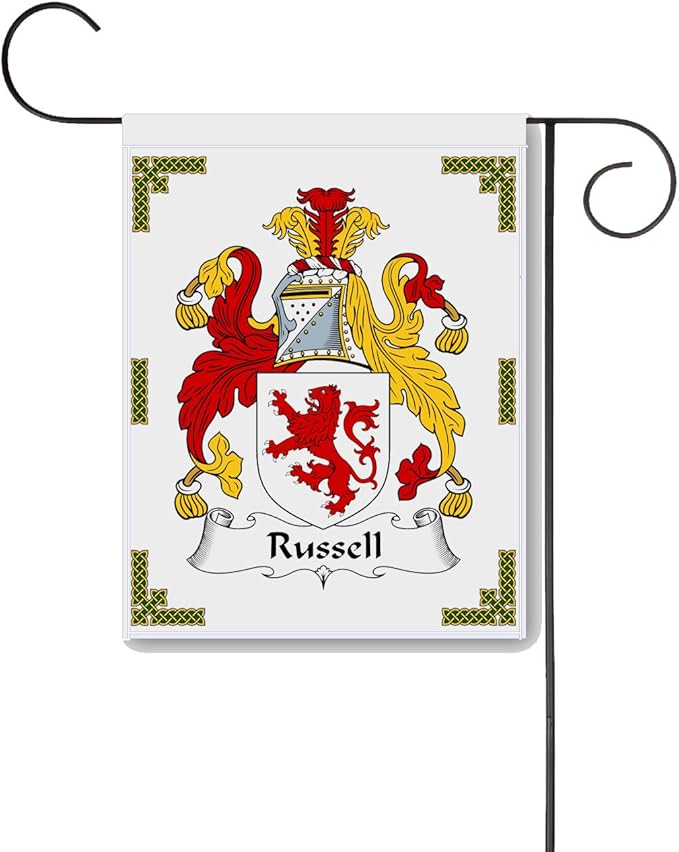 Amazon.com : Carpe Diem Designs Russell Coat of Arms/Russell Family ...