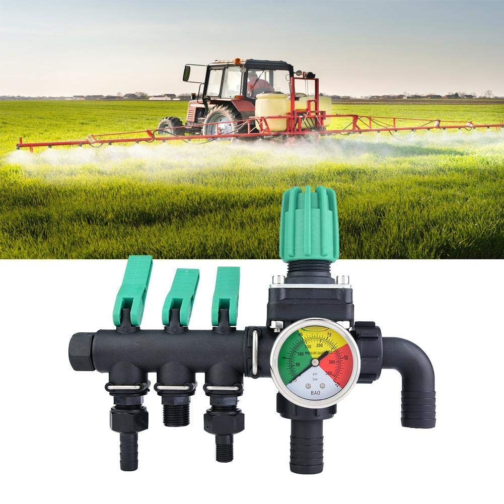 Amazon.com : Mumusuki Agricultural Sprayer Control Shut Off Valve 3 Way ...