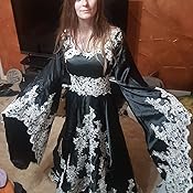 Lemai Long Sleeves Formal Evening Gowns A Line Women Gothic Dresses at ...