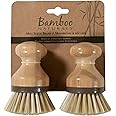 Amazon.com: Bamboo Naturals Mini Scrub Brush, Made of Sustainable ...