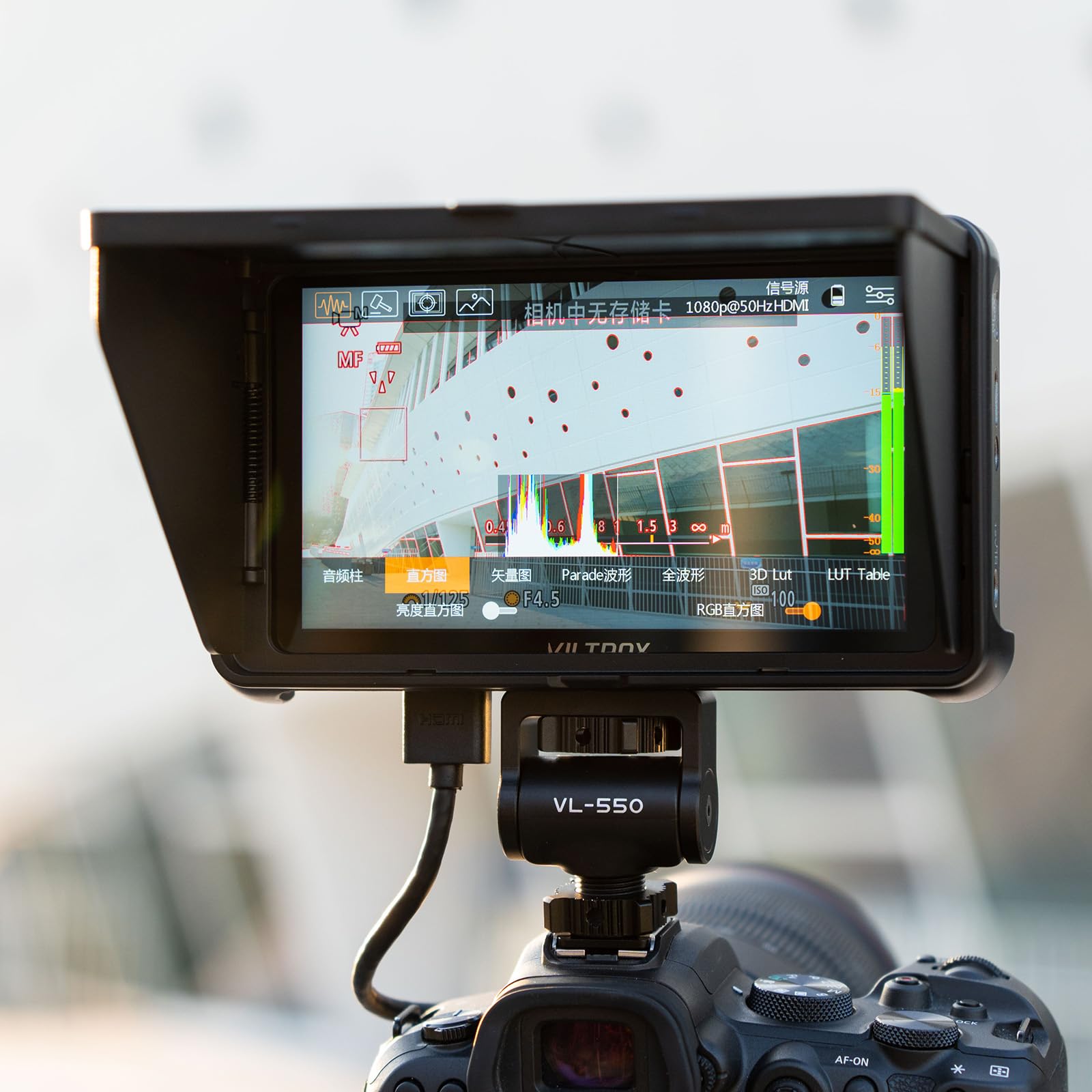 Mua VILTROX Camera Monitor Video Monitor DC-550 5.5inch 3D LUT Camera ...