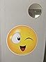Amazon.com: Emoticon Smiling Faces Wall Decal Stickers. #6052 (6 inch ...