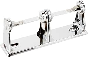 Amazon.com: Winco TTH-2 Double Roll Toilet Tissue Dispenser, Steel ...