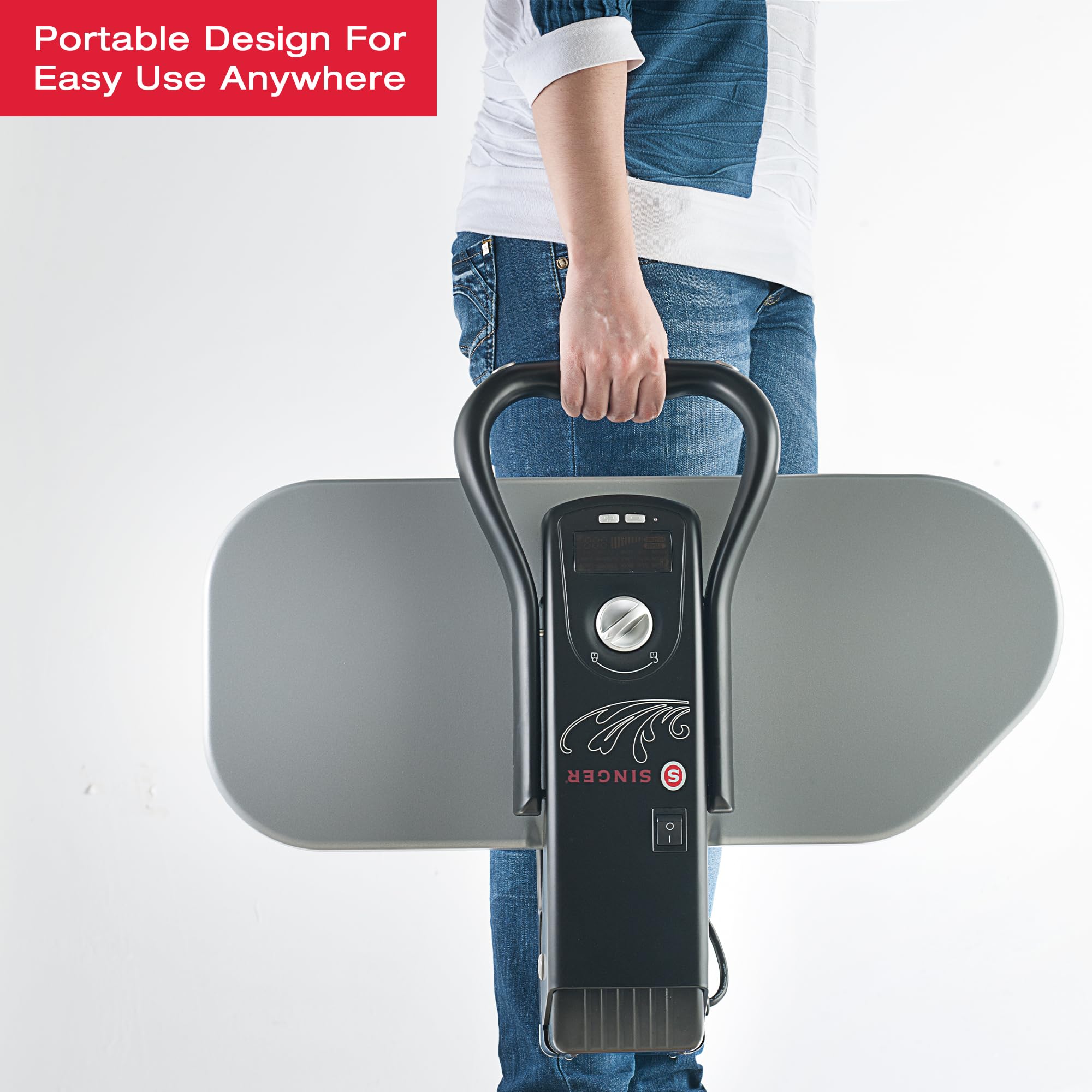 SINGER Intelligent Steam Press (1800W) | Professional Steamer With 36 ...