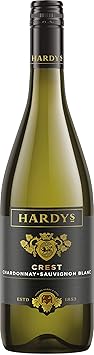Hardys Crest Chardonnay Sauvignon Blanc, 75cl: Amazon.co.uk: Prime Pantry