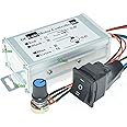 Amazon.com: DC Motor Speed Controller DC 9-60V Pulse Width Modulation Regulator 20A 1200W ...