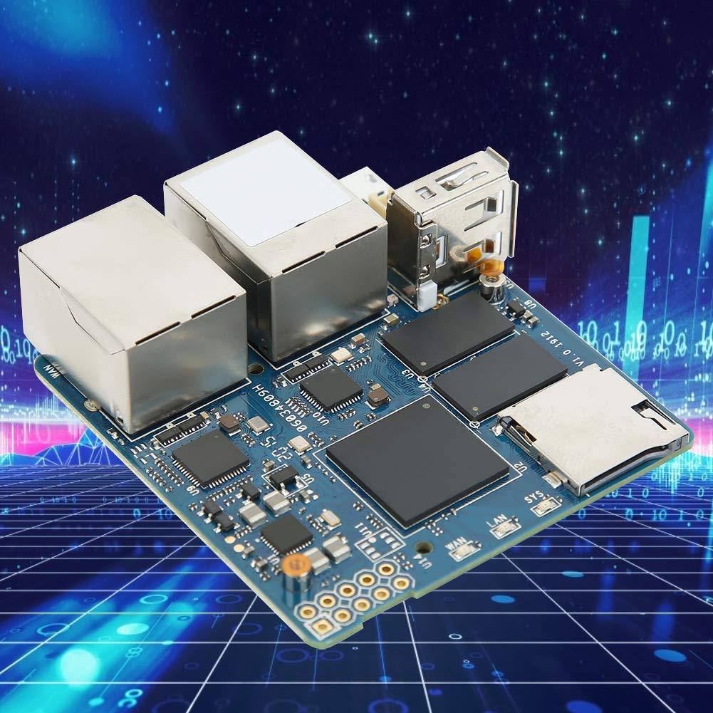 Development Board, Power Module LEDE Dual Gigabit Network Port RK3328 ...