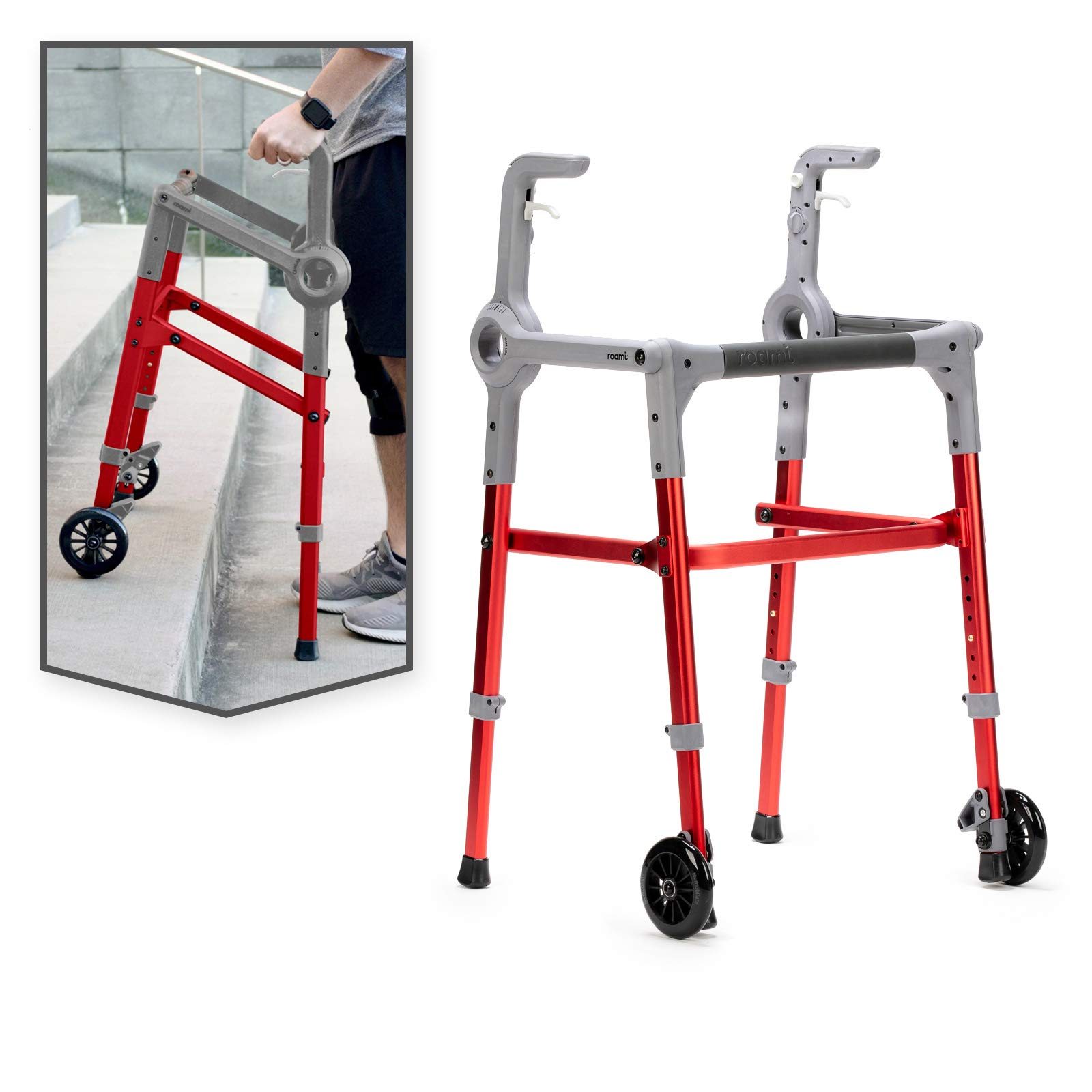 Mua Roami Progressive Mobility Aid Walker with 2 Wheels, Rollator, Self ...