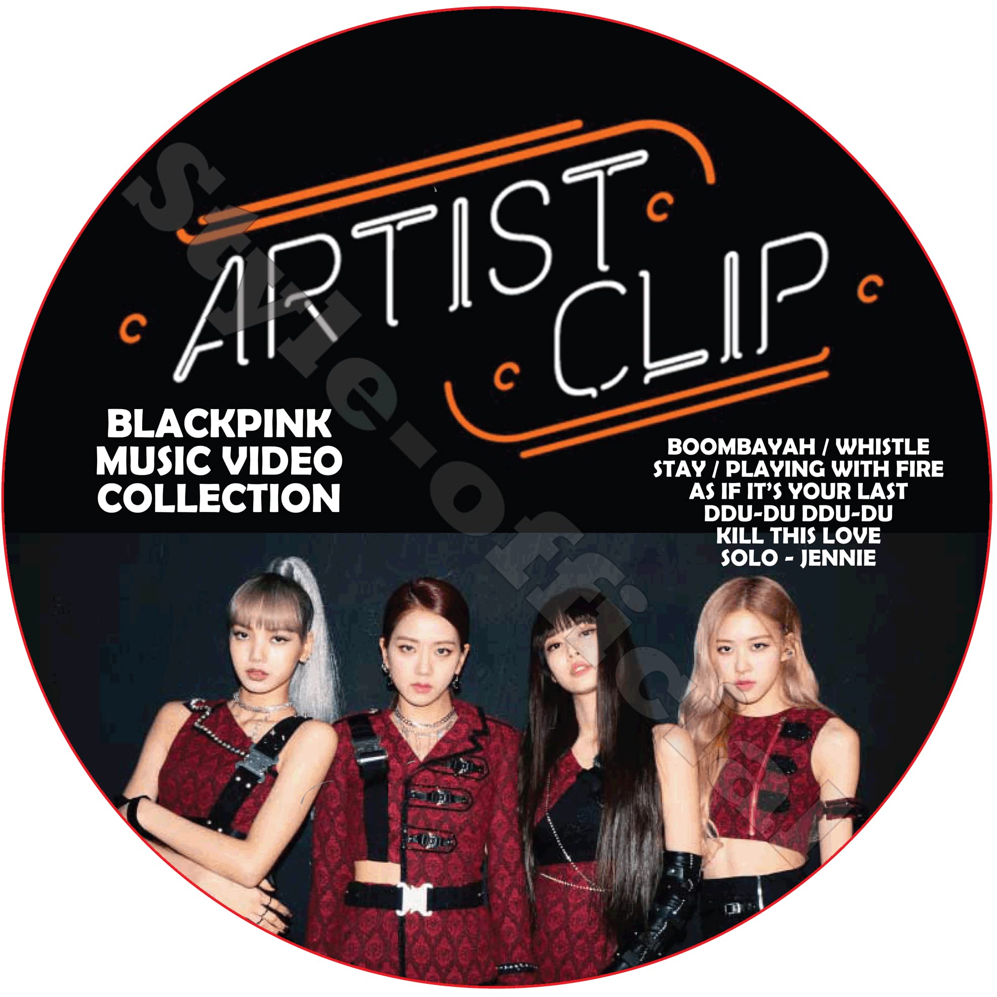 Mua BLACKPINK DVD BLACKPINK ARTIST CLIP MUSIC VIDEO COLLECTION / Black ...