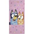 Amazon.com: Jay Franco Bluey & Bingo Beach Towel - Pink Kids Super Soft ...