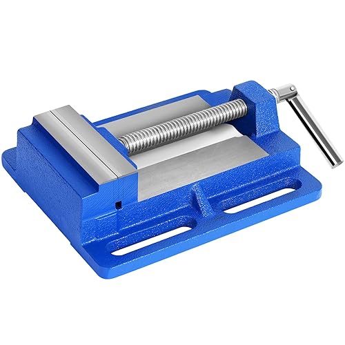 Forward Q196A 6 Inch Drill Press Vise Portable Bench Vise with Slotted ...