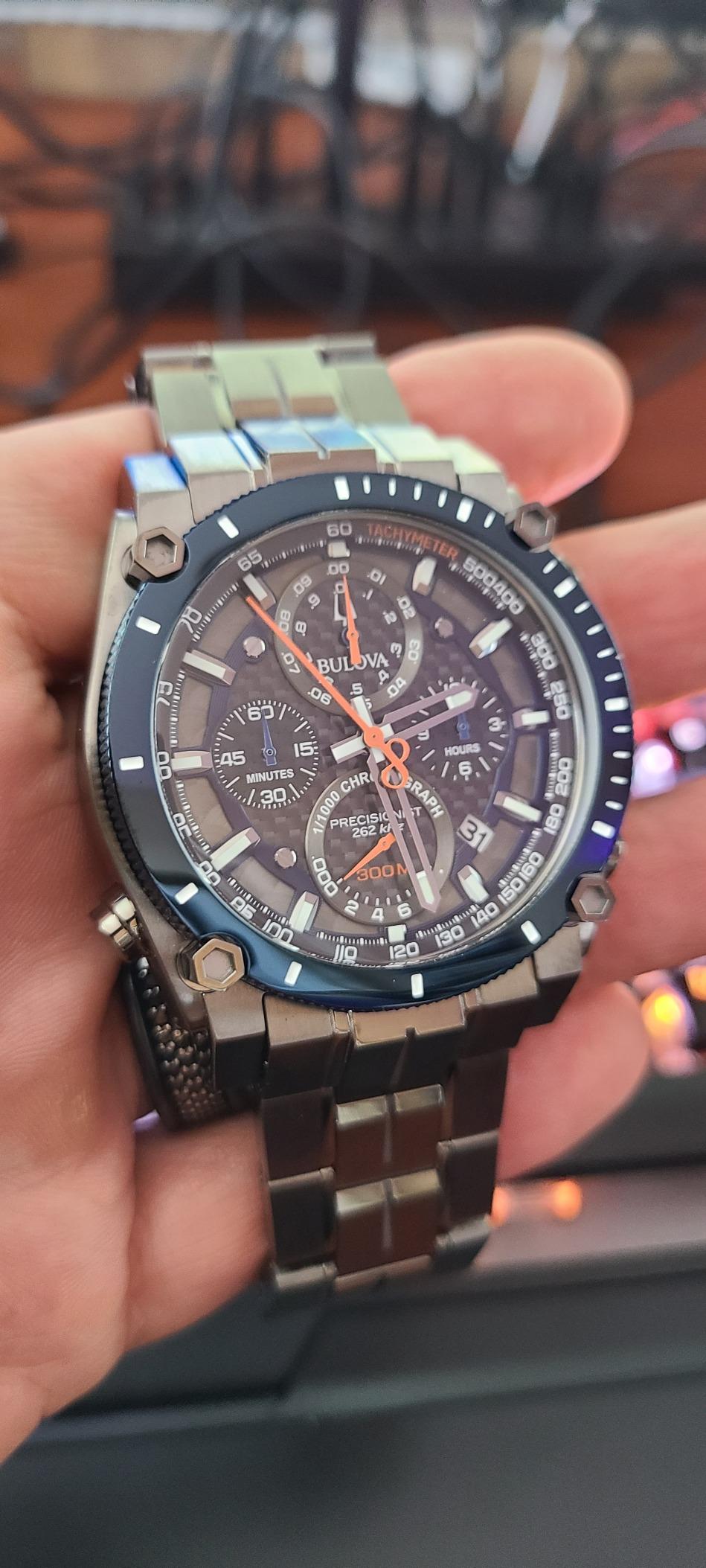 $45/mo - Finance Bulova Precisionist Chronograph Mens Watch, Stainless ...