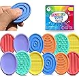 Amazon.com: 12pcs Textured Fidget Toys for Kids Adults,Sensory Stones ...
