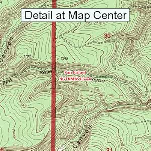 Amazon.com : USGS Topographic Quadrangle Map - San Rafael, New Mexico ...