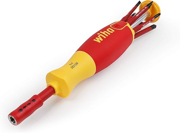 Wiha VDE 6 Bits Magazine Lift Up Screwdriver: Amazon.co.uk: DIY & Tools
