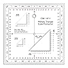CYA Military Map Protractor Coordinate Scale Map for Land Navigation ...