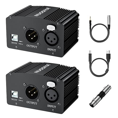 For Microphone Phantom Power, 2 Channel 48V Phantom Power With XLR ...