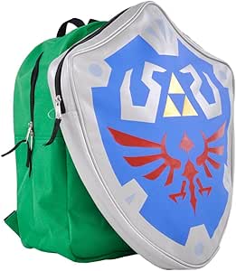 Amazon.com | Hot Topic The Legend of Zelda Removable Shield Backpack ...