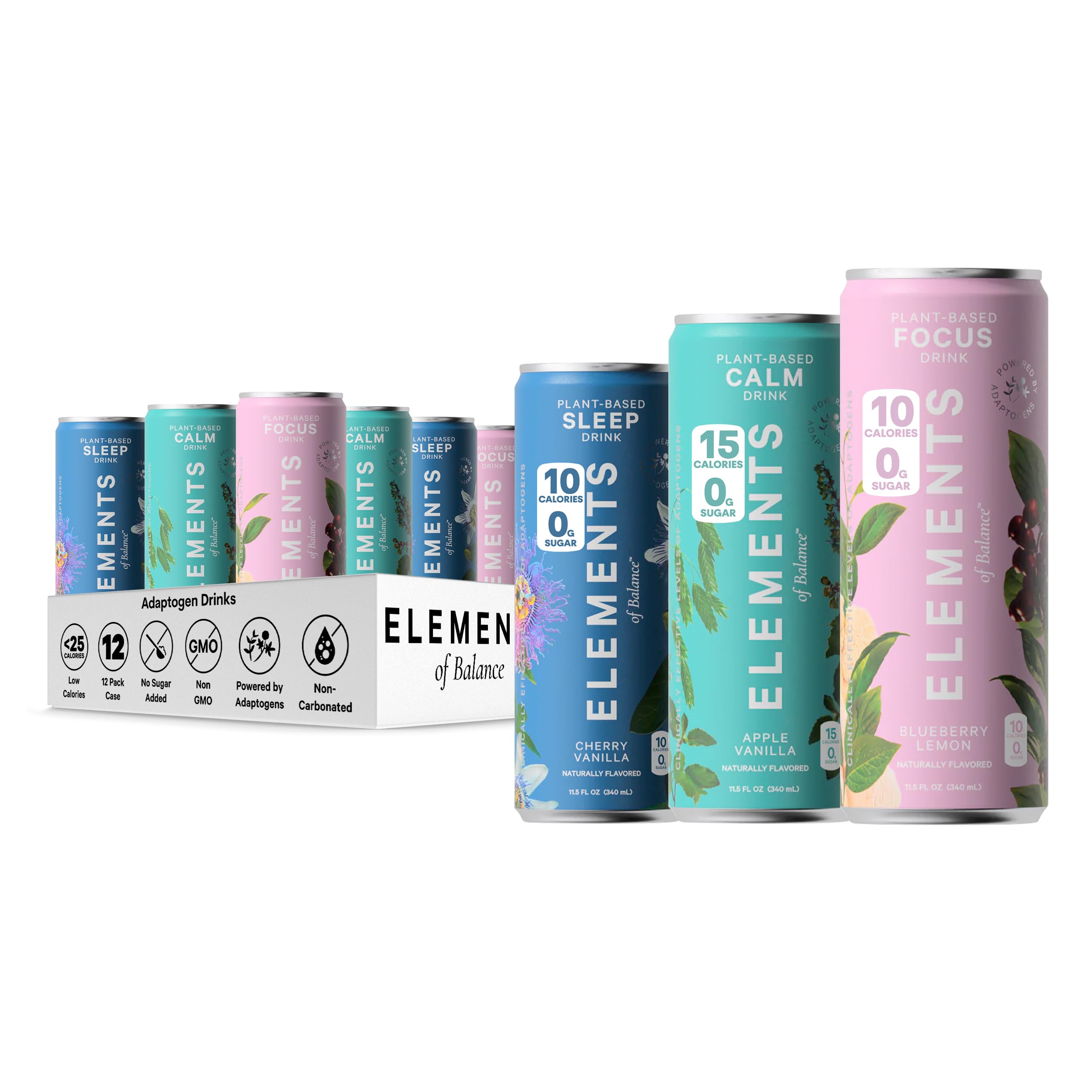 Mua Elements of Balance Variety Functional Wellness Adaptogen Drinsk ...