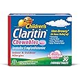 Amazon.com: Claritin 24 Hour Allergy Chewables for Kids, Non Drowsy ...