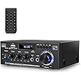 Amazon.com: Daakro AK45 Amplifier Stereo Receiver Bluetooth 5.0 Power Amp 2 Channel 300W Home ...