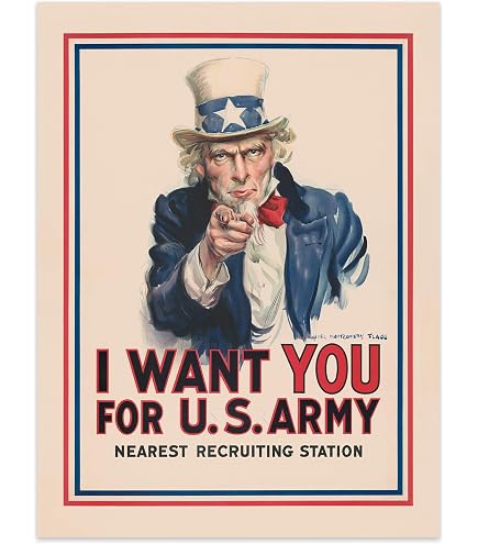 Uncle Sam Poster Propaganda