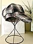 Amazon.com: MyGift Table Hat Rack, Black Metal Wire Wig Display Stand ...