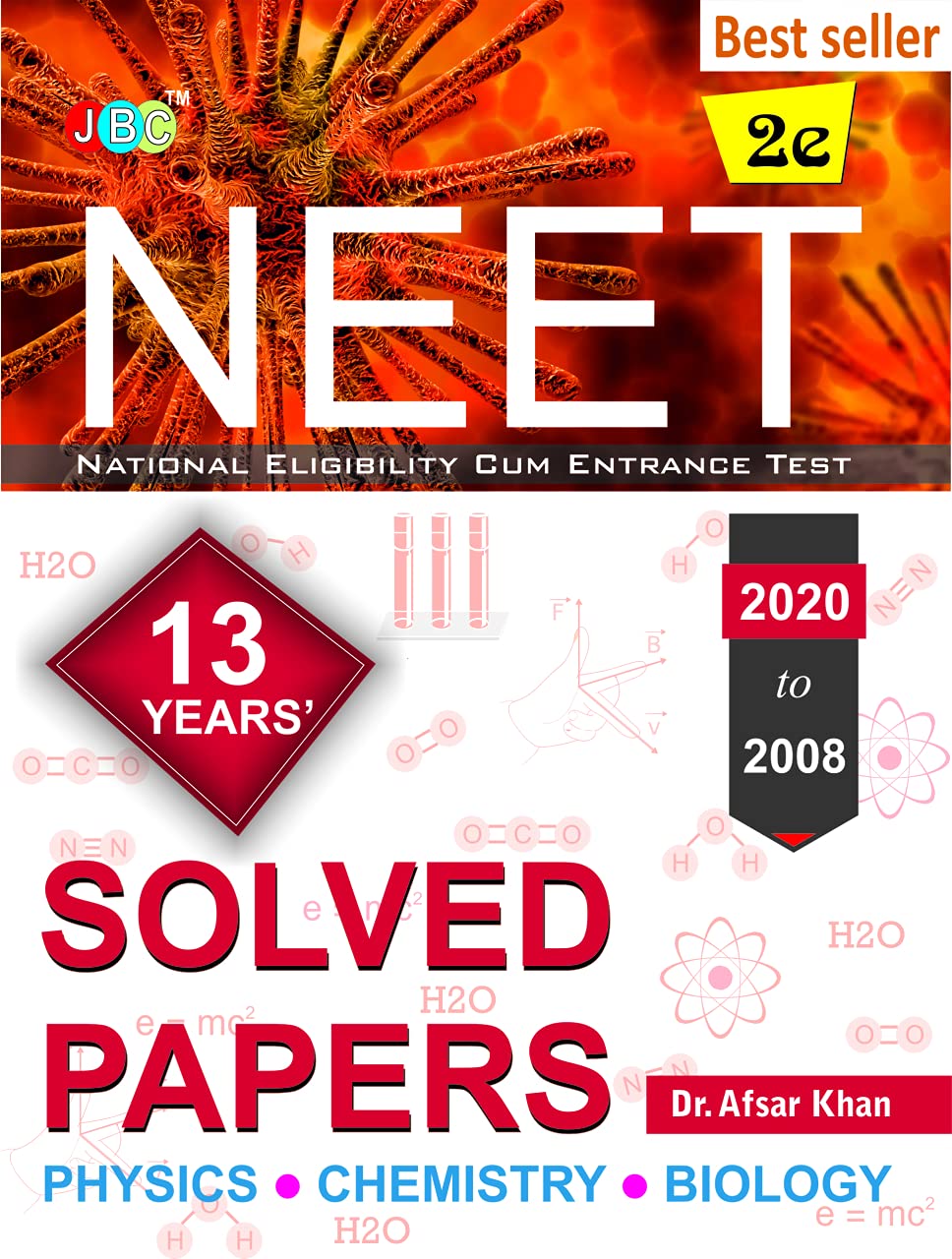 13 NTA NEET Previous Years Solved Papers Book Includes Last 13