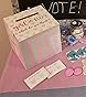 Amazon.com: Boy or Girl Gender Reveal Ballot Box with 50 Cards, Baby ...