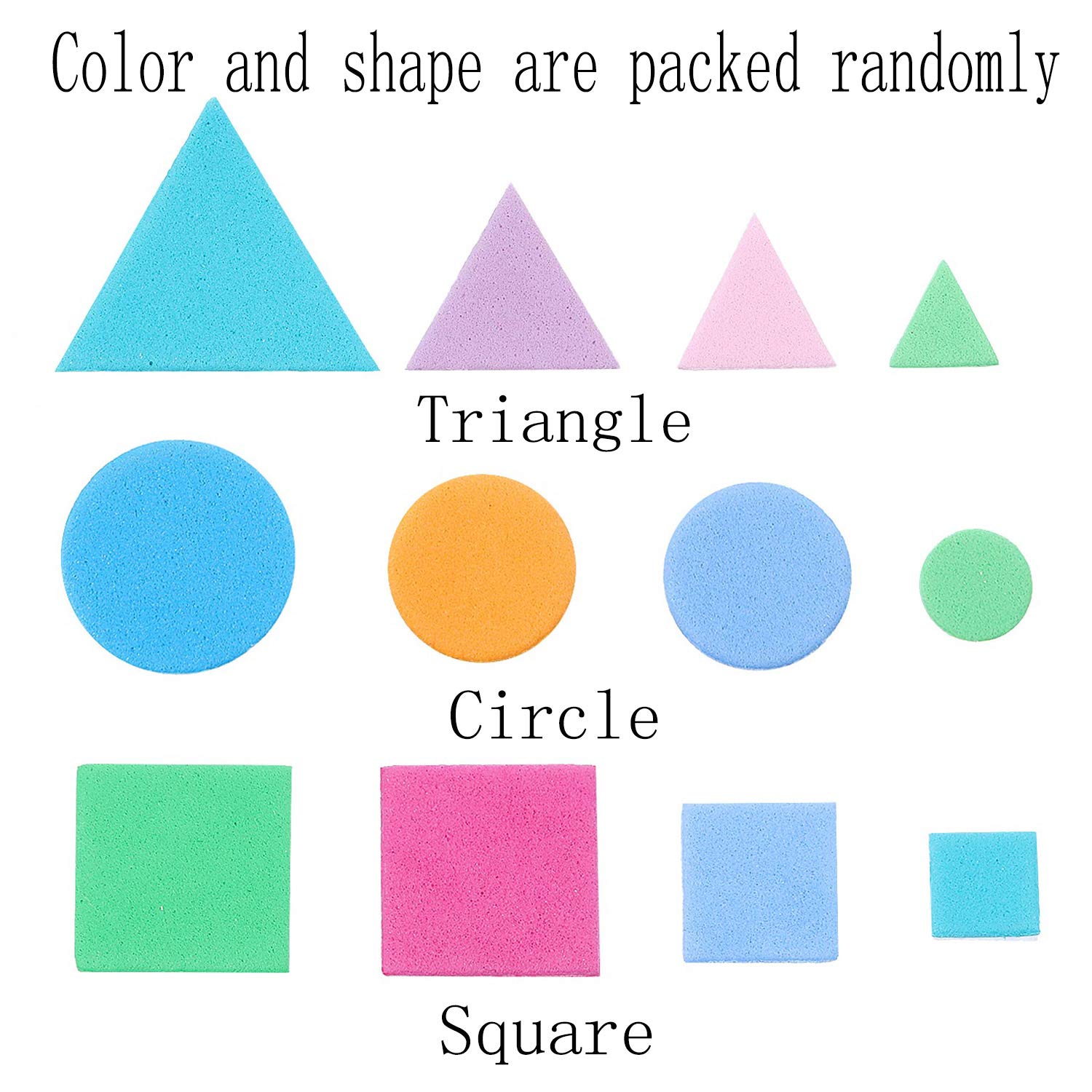 Mua 1000 Pieces Foam Shape Stickers Self Adhesive Foam Stickers Felt ...