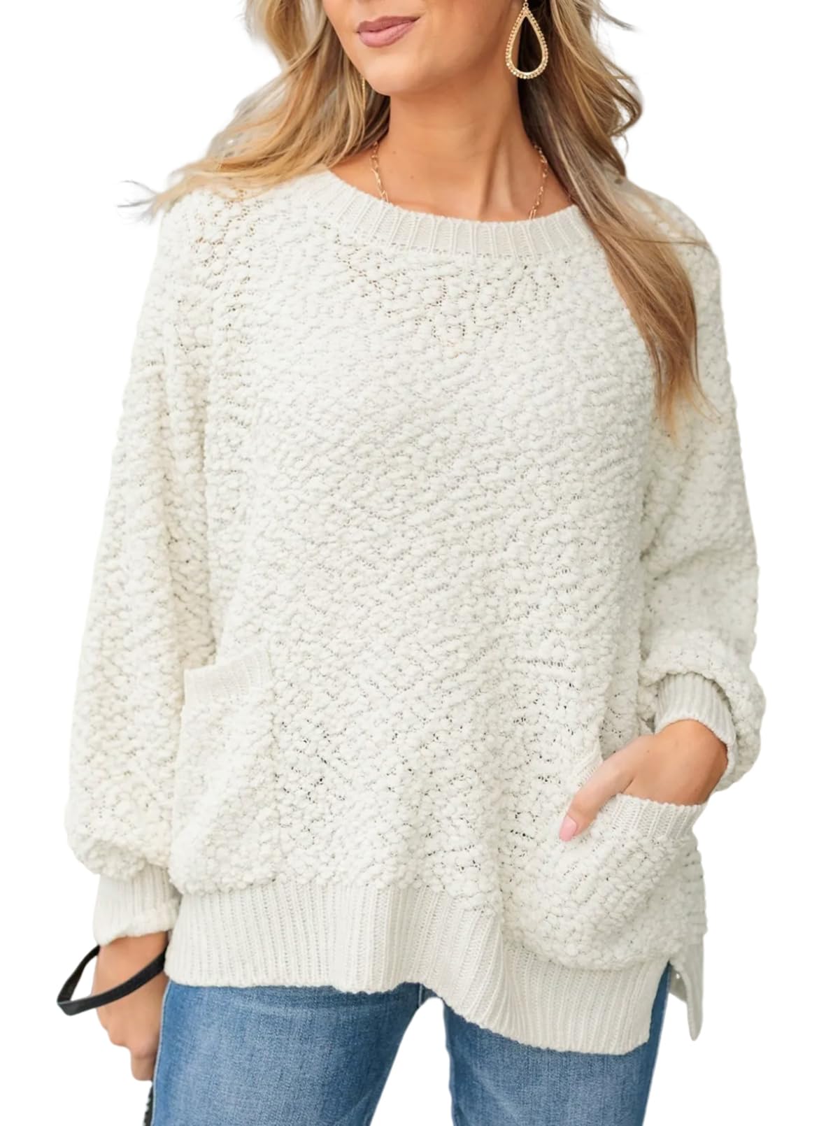 Dokotoo Womens Winter Oversized Pullover Sweaters for Women 2024 ...